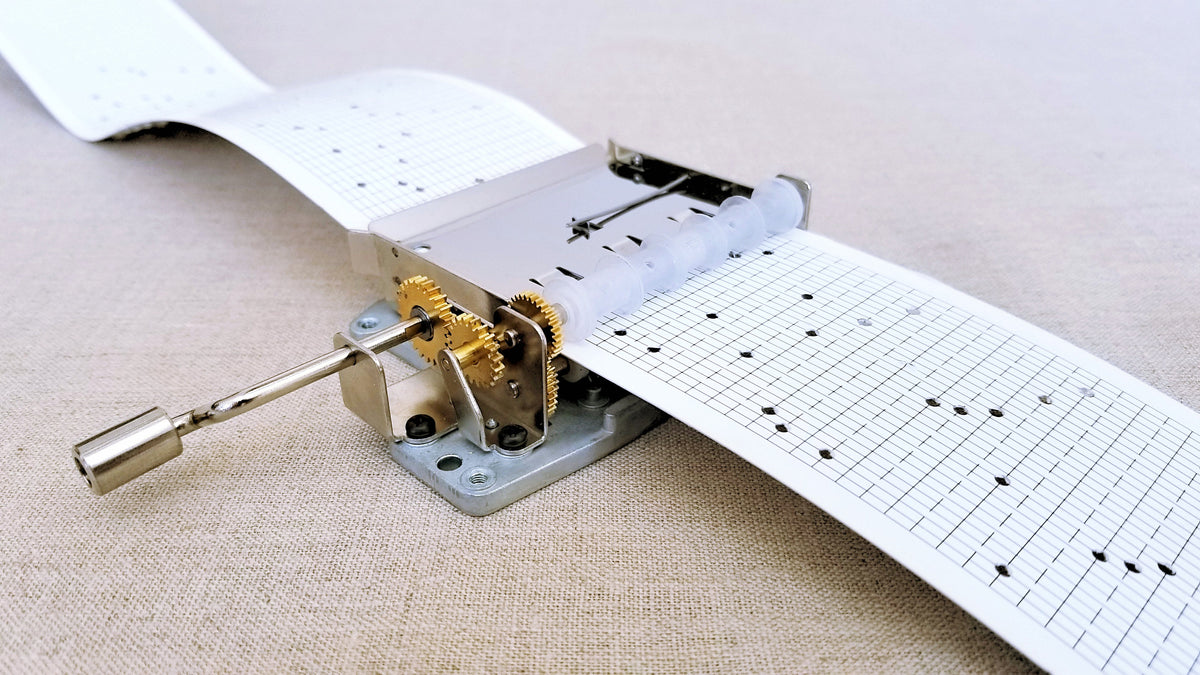 30-Note DIY Music Box - Leaf Design – Tabor Music Box Co.